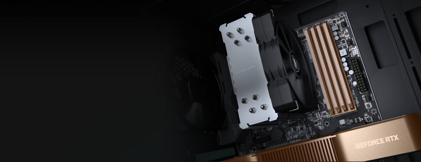 Cougar FORZA 50 ESSENTIAL CPU Air Cooler – Cougar Gaming
