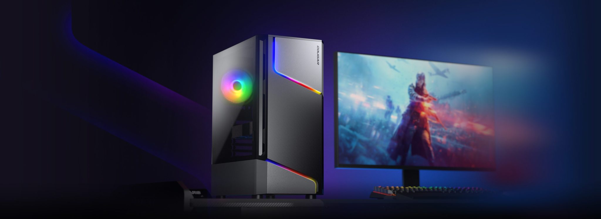 Cougar MX360 RGB Mid Tower Case – Cougar Gaming