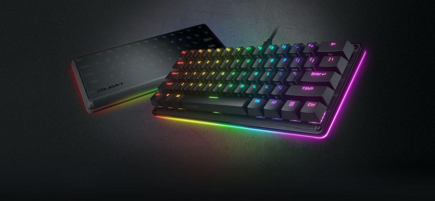 Cougar PURI MINI RGB 60% Gaming Keyboard – Cougar Gaming